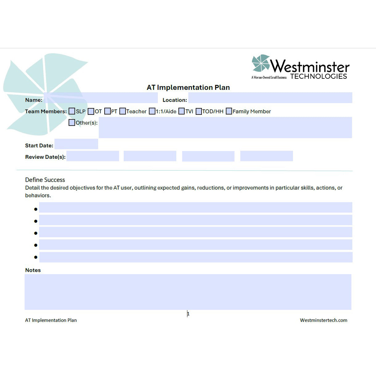 AT Assessment Guide - eBooks | Westminster Technologies